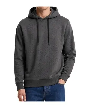 Armani Exchange Drawstring Hooded Sweatshirt