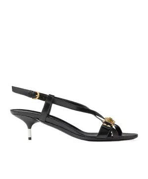 Versace Marisa Leather Sandals 50 Mm
