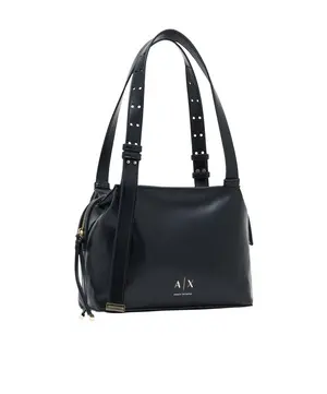 Armani Exchange Logo-plaque Adjustable-strap Shoulder Bag