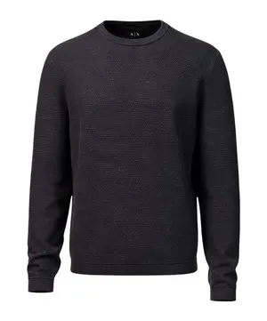 Armani Exchange Crew Neck Knit Top - No