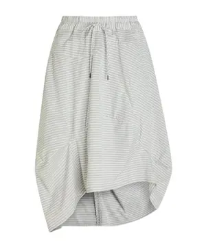 VIVIENNE WESTWOOD Elastic-waist Skirt - Thyme Stripe