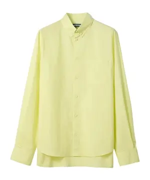 Jacquemus Tailleur Double-layer Button-down Shirt - Light Yellow