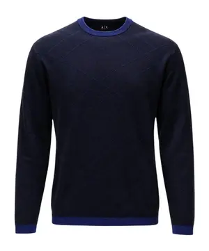 Armani Exchange Crew Neck Knit Top - No