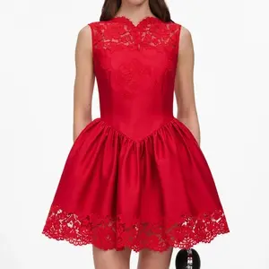 SELF-PORTRAIT Sleeveless Dress