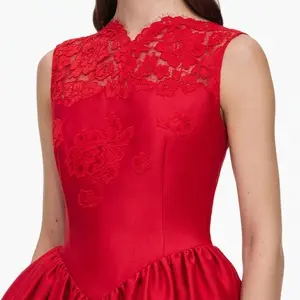 SELF-PORTRAIT Sleeveless Dress
