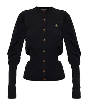 VIVIENNE WESTWOOD Long-sleeve Cardigan - Black