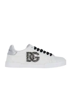 Dolce & Gabbana Lace-up Sneakers - White