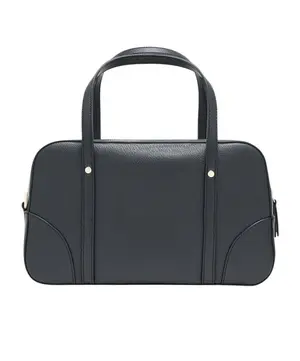 Armani Exchange Logo-plaque Leather Tote Bag