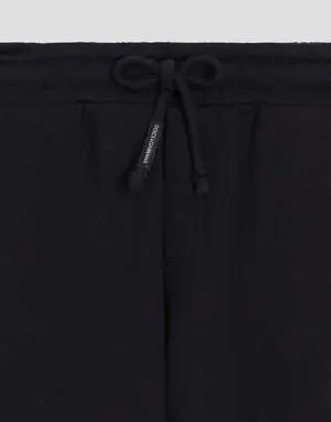 Dolce & Gabbana Fleece Trousers With Patch