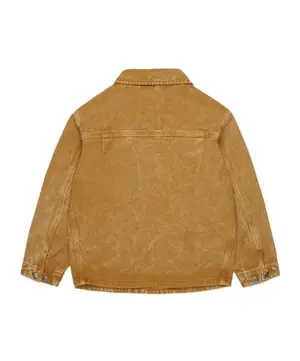 DIESEL® Embroidered-logo Denim Jacket