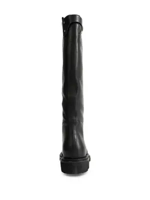 Rick Owens Gabe Knee-high Strap Boots - Black