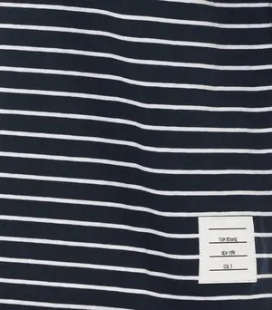 Thom Browne 4-bar Striped Polo Shirt