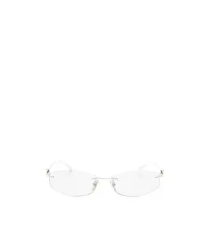 Balenciaga Rimless Geometric-frame Sunglasses