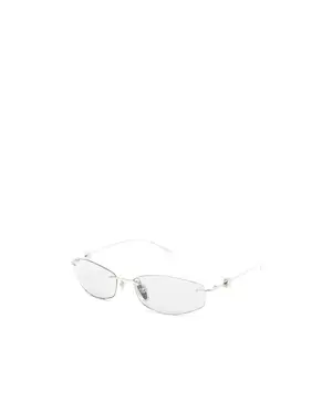 Balenciaga Rimless Geometric-frame Sunglasses