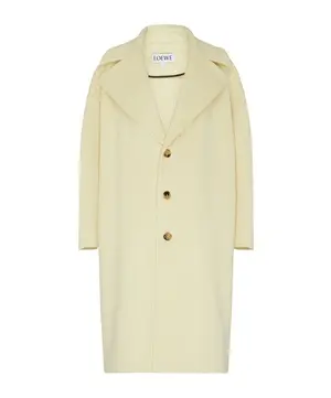 Loewe Long-sleeved Coat - Nude