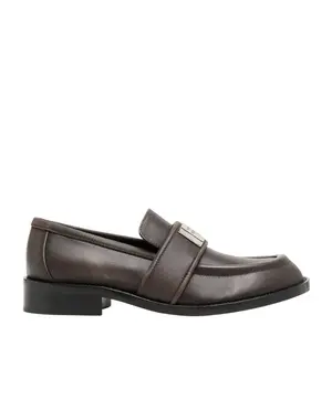 Acne Studios Leather Loafers - Black