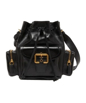 Chloé Drawstring Shoulder Bag - Black