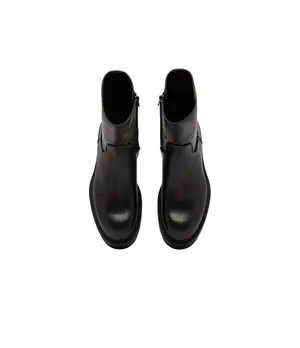 THE ROW Round-head Short Boots