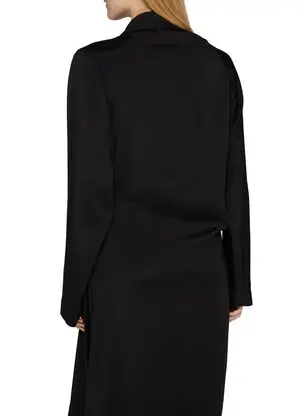 Loewe Lapel Long-sleeved Dress