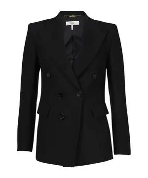 Chloé Lapel Long-sleeved Suit Coat - Black