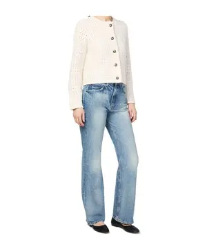 NILI LOTAN Mitchell Straight Denim Trousers