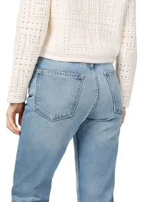 NILI LOTAN Mitchell Straight Denim Trousers