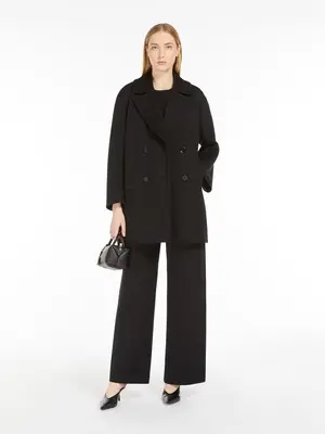 Max Mara Double-breasted Straight Hem Peacoat
