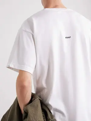 WTAPS Sign-yd Cotton-jersey T-shirt