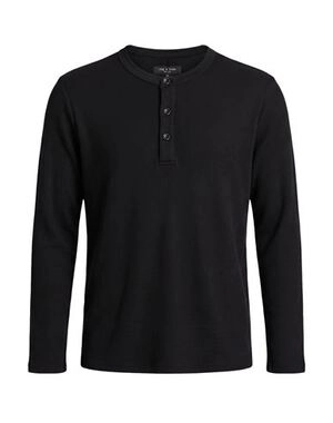 Rag & Bone T-shirt Size Viscose, Elastane - Black