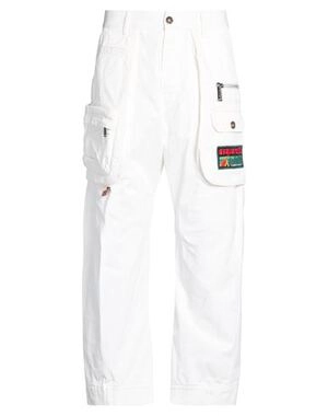 Dsquared2 Pants Size Cotton - White