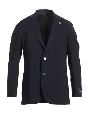TOMBOLINI Blazer Size Virgin Wool, Polyester, Polyamide, Elastane