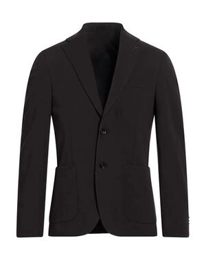PAOLONI Blazer Size Polyester, Viscose, Wool, Elastane - Black