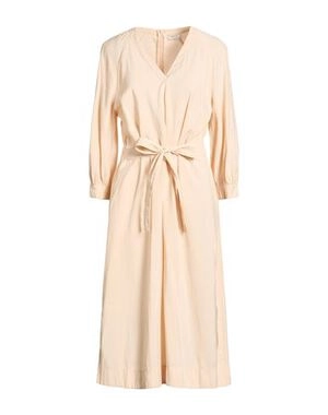 Peserico Midi Dress Cream Size Modal, Polyester - White