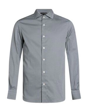 Emporio Armani Shirt Size Cotton, Elastane - Blue