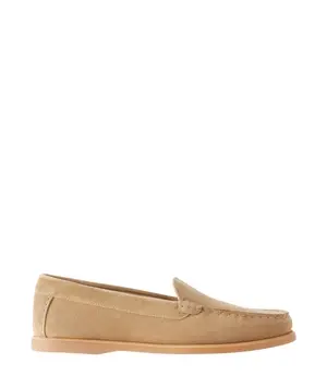 SAMAN AMEL City Suede Loafers - Brown