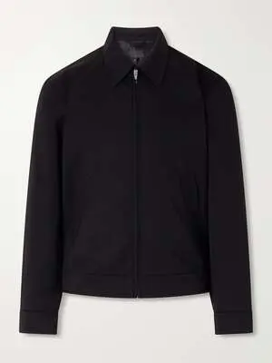 NILI LOTAN Fitzroy Virgin Wool Jacket - Black