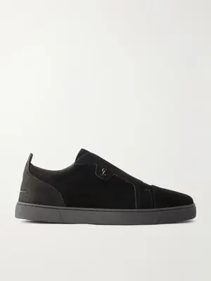 CHRISTIAN LOUBOUTIN St. Louis Suede Sneakers