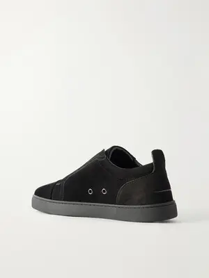 CHRISTIAN LOUBOUTIN St. Louis Suede Sneakers
