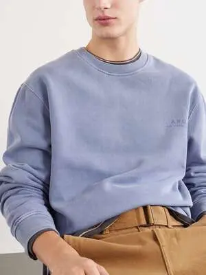 A.p.c. Fernando Logo-print Cotton-jersey Sweatshirt