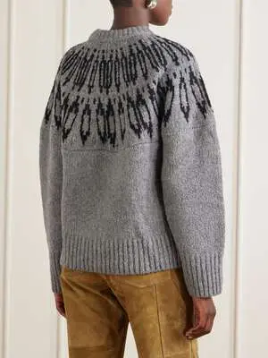 Altuzarra Coleman Intarsia-knitted Wool Sweater