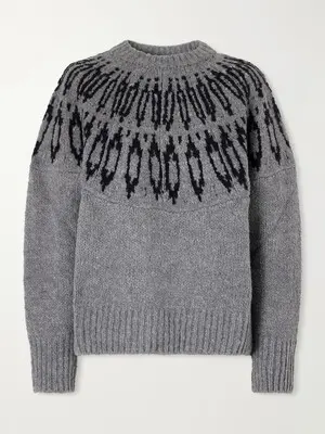Altuzarra Coleman Fair Isle Wool Sweater
