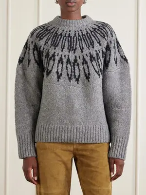 Altuzarra Coleman Fair Isle Wool Sweater