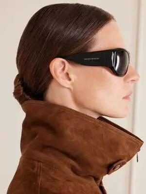 Magda Butrym Round-frame Acetate Sunglasses