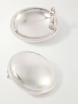 LEMAIRE Polished Brass Dome Earrings