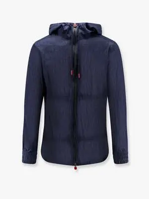 Kiton Light Denim Jacket - Blue
