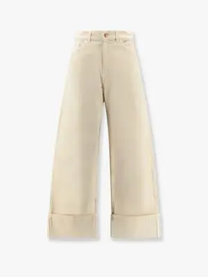 3x1 Skater Duo Canvas Trousers - Beige