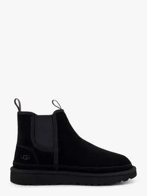 UGG Neumel Chelsea Suede Boots - Black