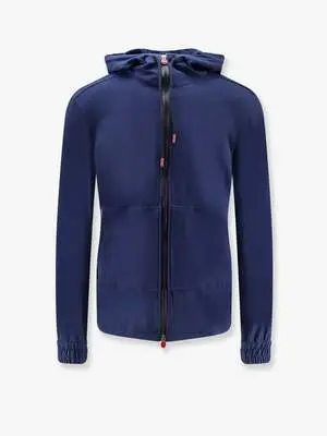 Kiton Stretch Cotton Sweatshirt - Blue