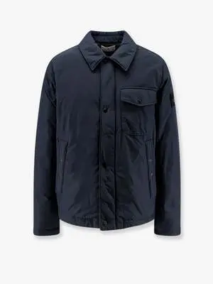 Stone Island Micro Reps Nylon Padded Jacket - Blue
