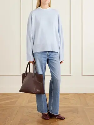 Loulou De Saison Anton Cashmere Sweater - Blue